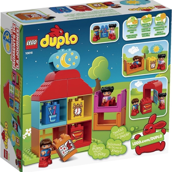 Lego | Toys | Lego Duplo 616 My First Playhouse Slide Toothbrush ...